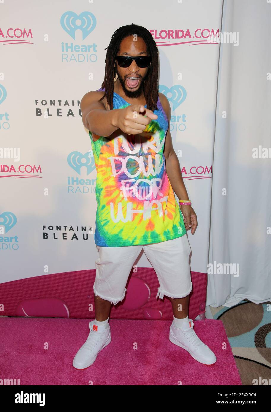 Lil Jon attends the iHeartRadio Ultimate Pool Party presented by VISIT ...