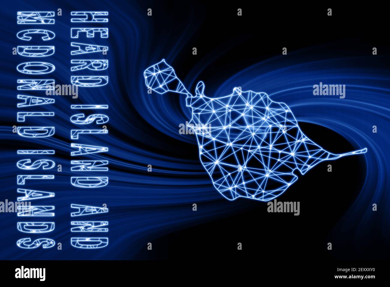 Heard Island And Mcdonald Islands Map