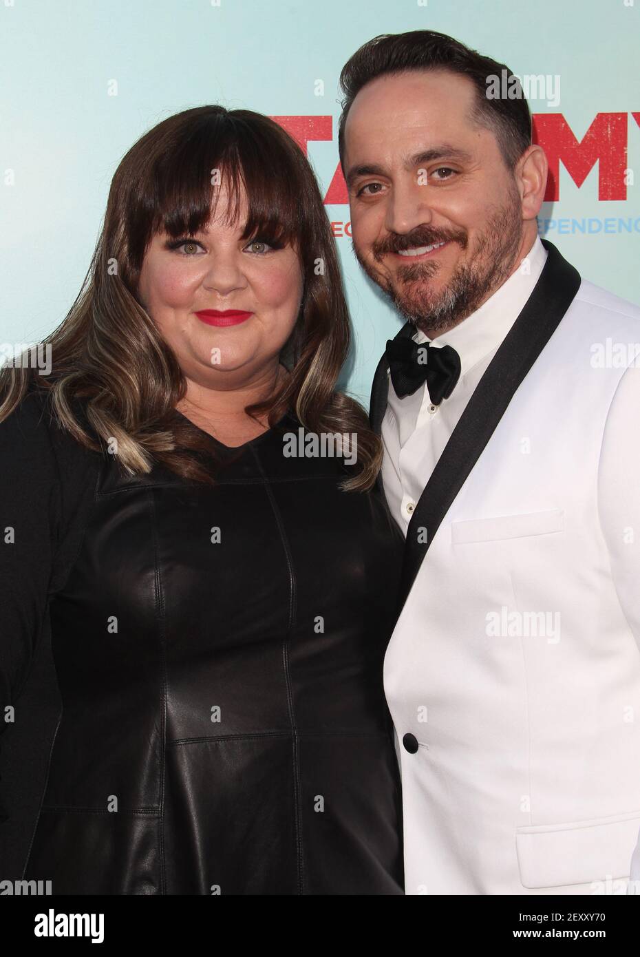 30 June 2014 - Hollywood, California - Melissa McCarthy, Ben Falcone ...