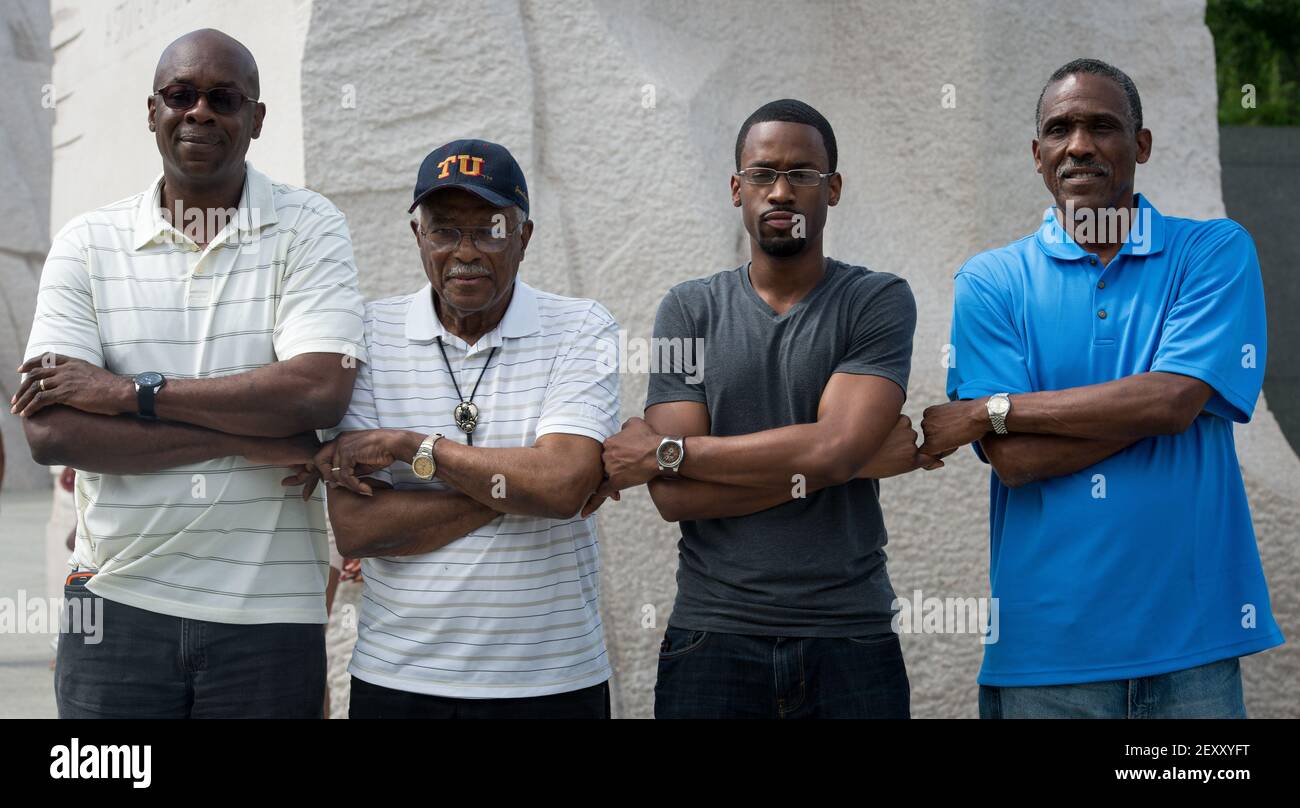 The first african american fraternity group in america hi-res stock ...