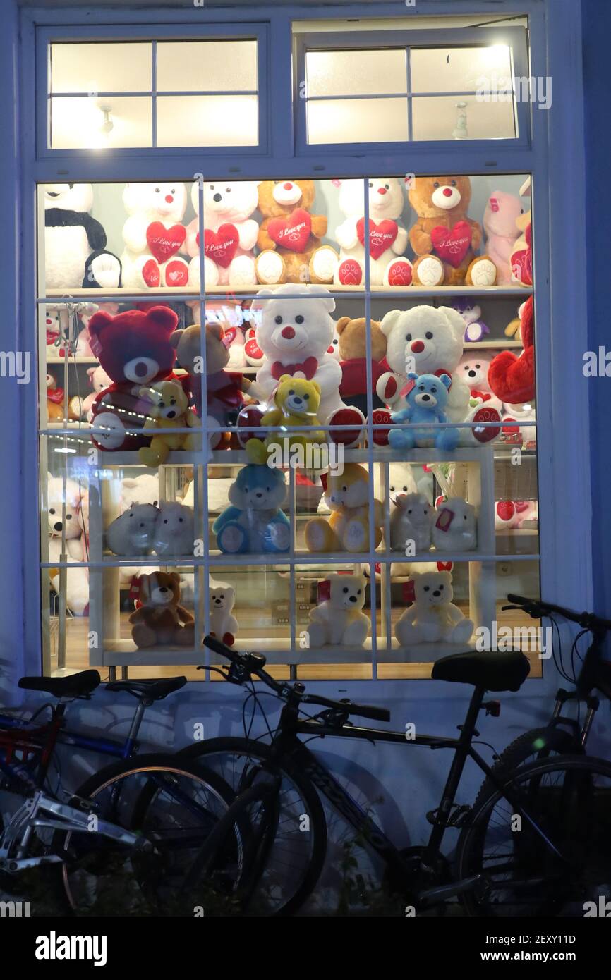 Toy showcase hi-res stock photography and images - Alamy