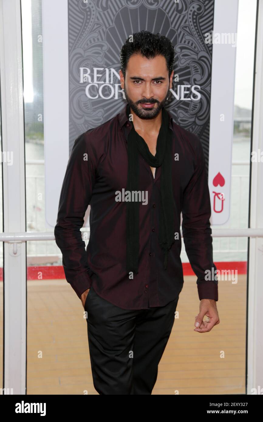 Sebastian Ferrat attends the red carpet on board the Bimini Super Fast ...