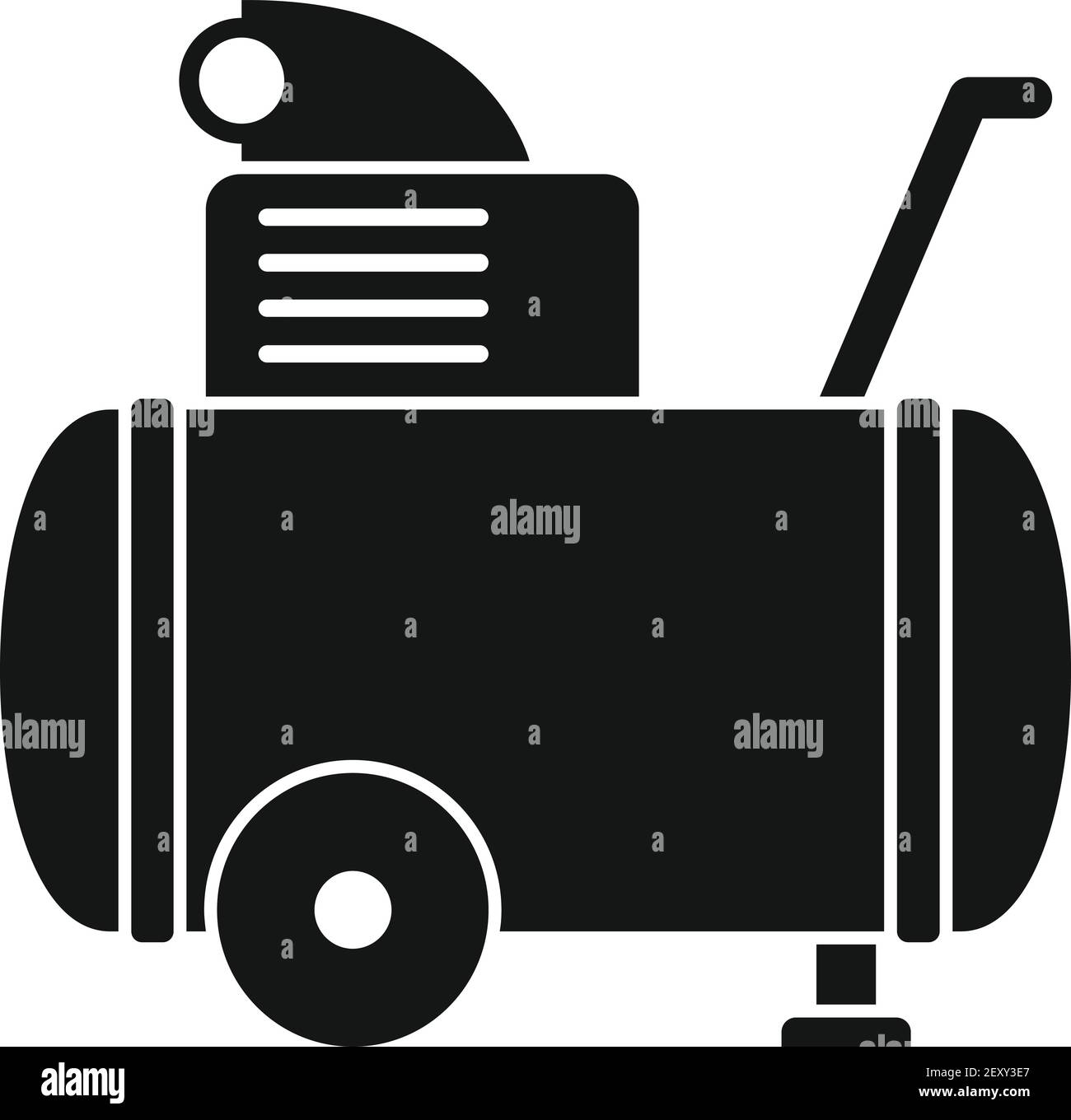 Machine air compressor icon, simple style Stock Vector Image & Art - Alamy