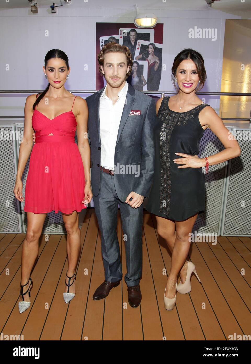 Eugenio Siller 2014 Reina De Corazones Joshua Mintz, Paola Nunez And