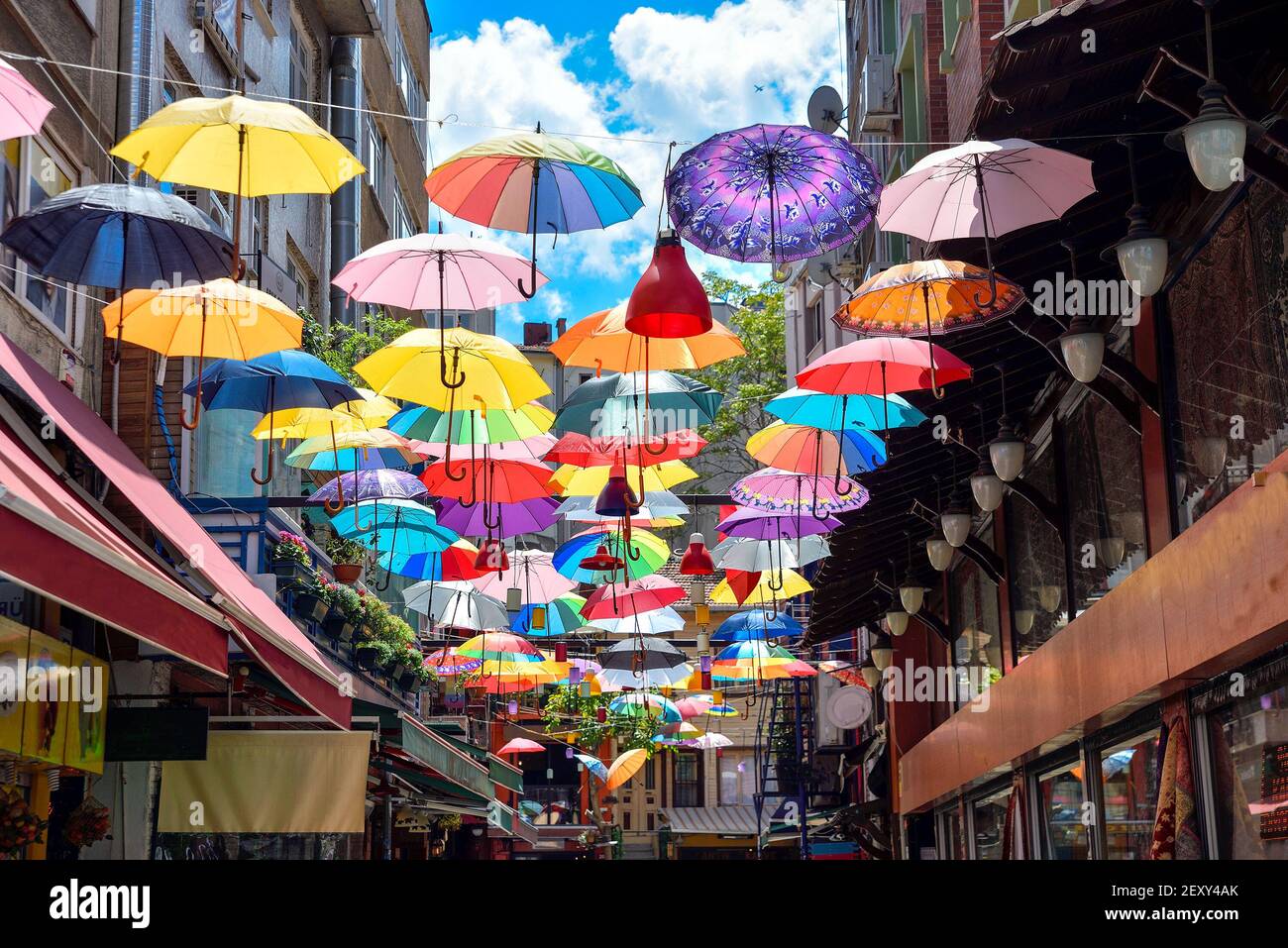 Umbrellas istanbul hi-res stock photography and images - Alamy