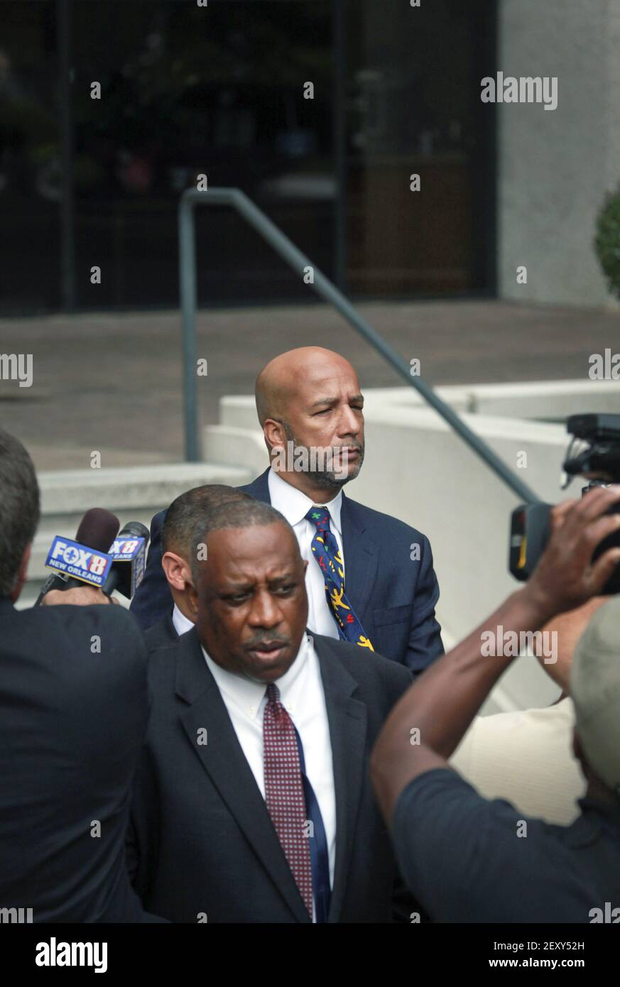 09 July 2014. New Orleans, Louisiana. A forlorn Ray Nagin, former mayor ...