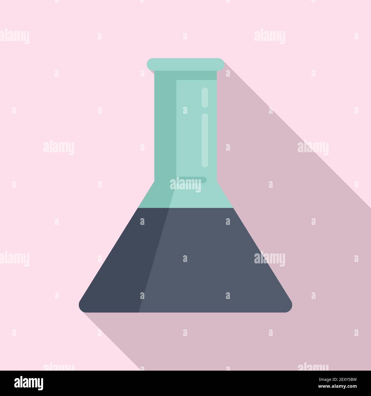 Nanotechnology full flask icon, flat style Stock Vector Image & Art - Alamy