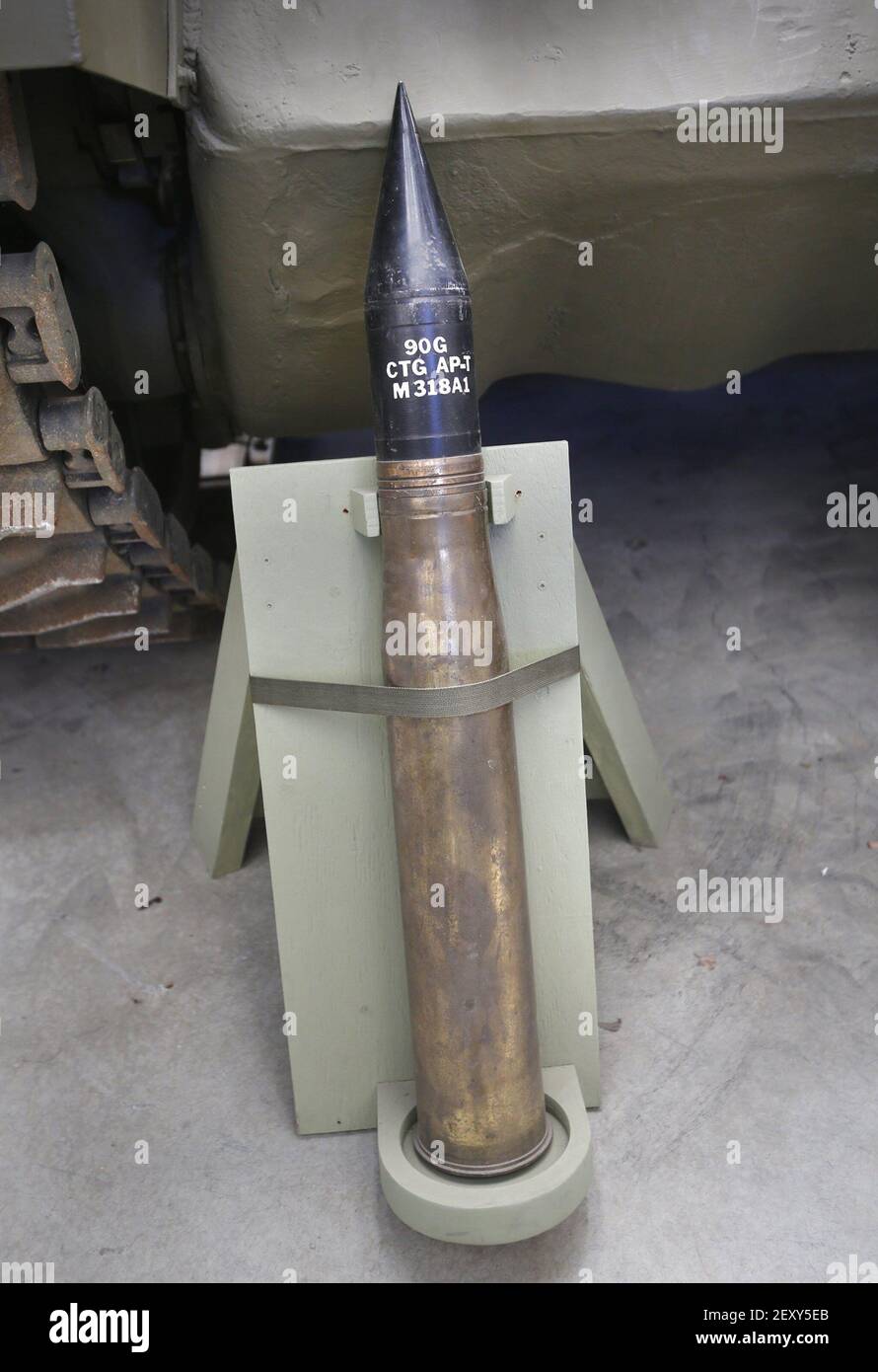 Shell for a Pershing tank, part of the Jacques M. Littlefield ...