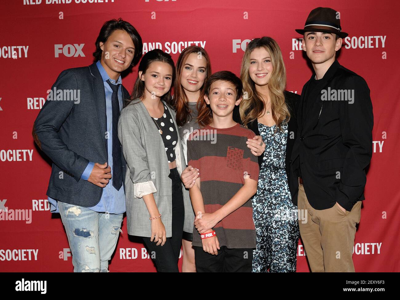 10 July 2014 - Atlanta, Georgia - Red Band Society cast: Octavia ...