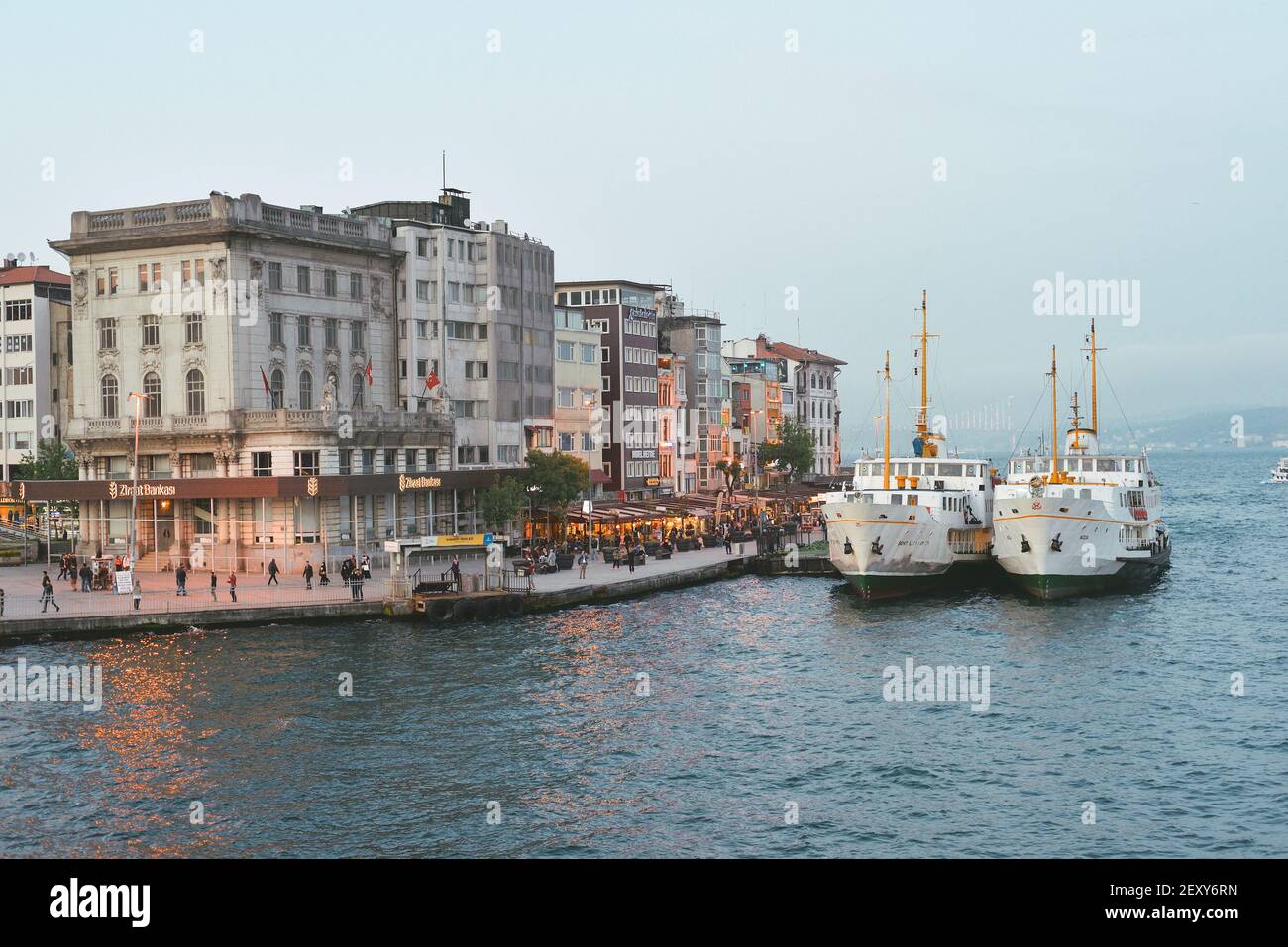 Istanbul, Turkey - May 5, 2017: Nice view of the historic district in ...