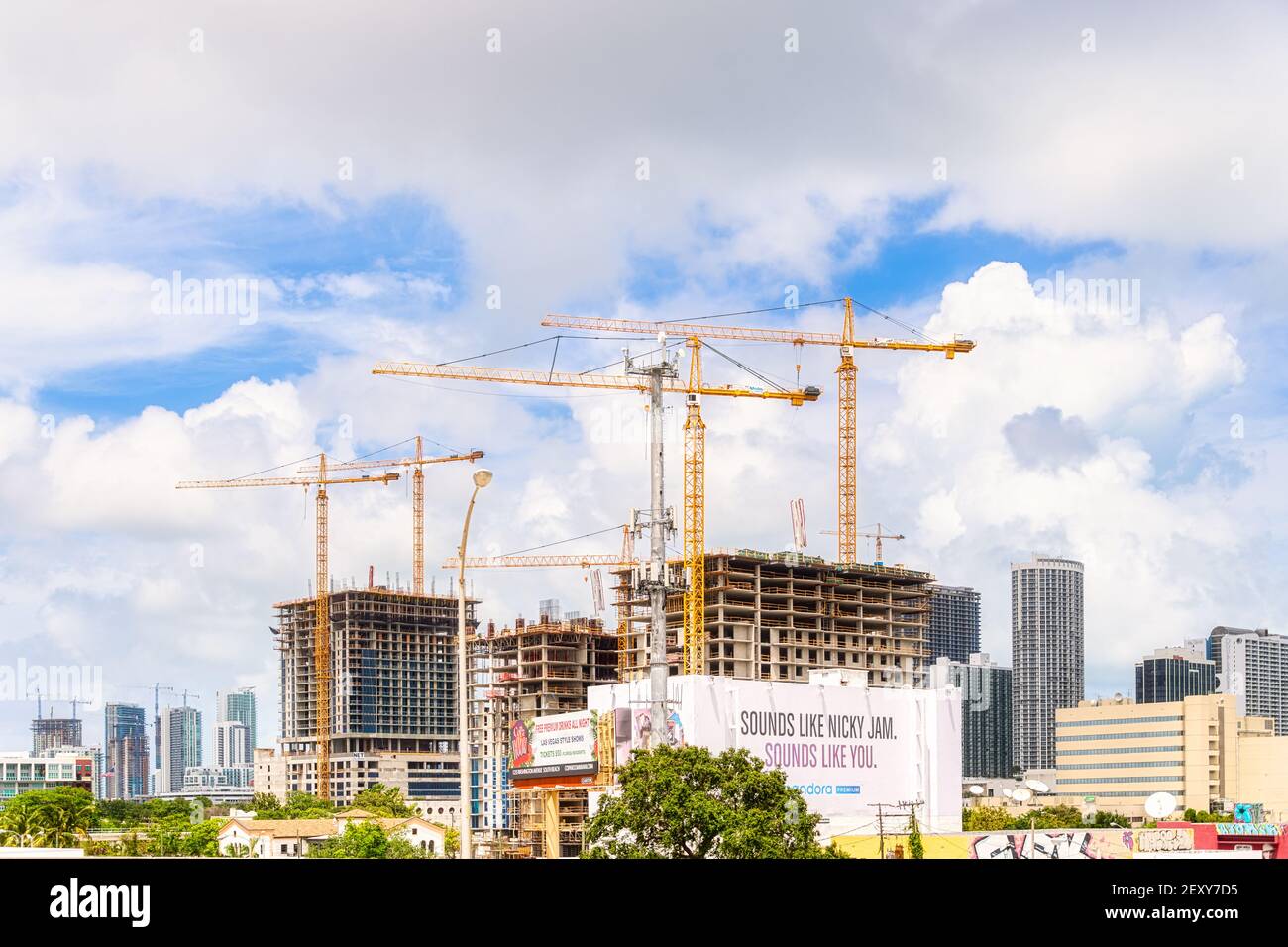 Construction miami hi-res stock photography and images - Alamy