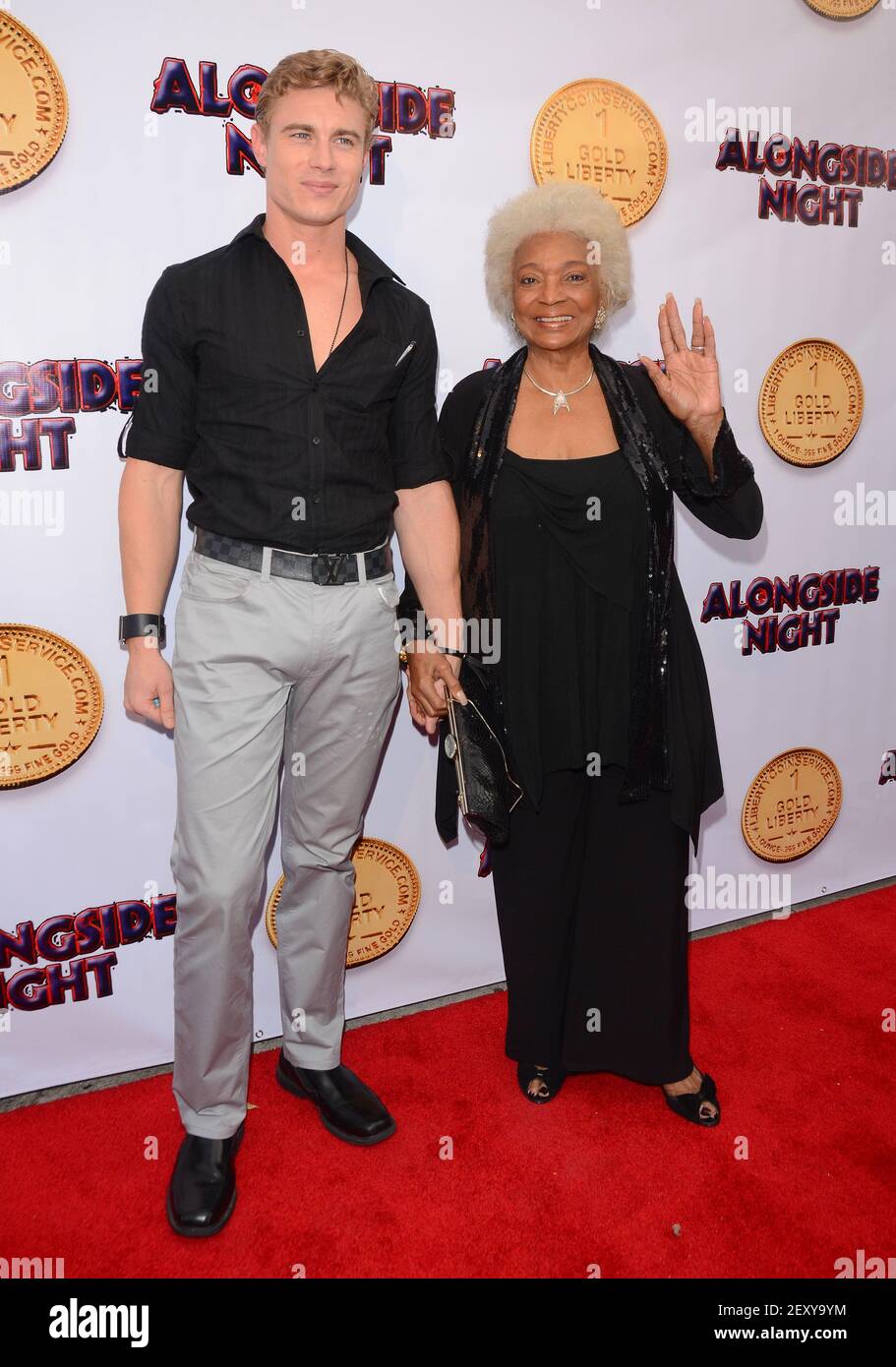 14 July 2014 - Beverly Hills, California - Darius Santos, Nichelle ...