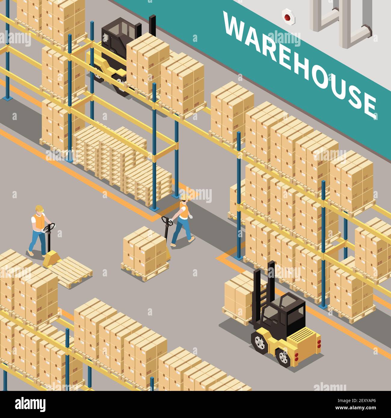 Two warehouse Stock Vector Images - Alamy