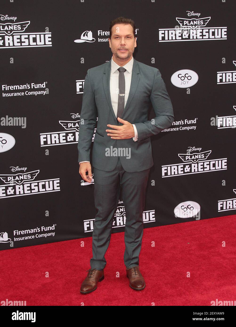 Dane Cook attends The World Premiere of "Planes: Fire and Rescue" held ...
