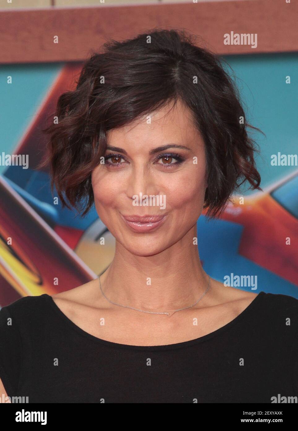 Catherine Bell attends The World Premiere of "Planes: Fire and Rescue ...