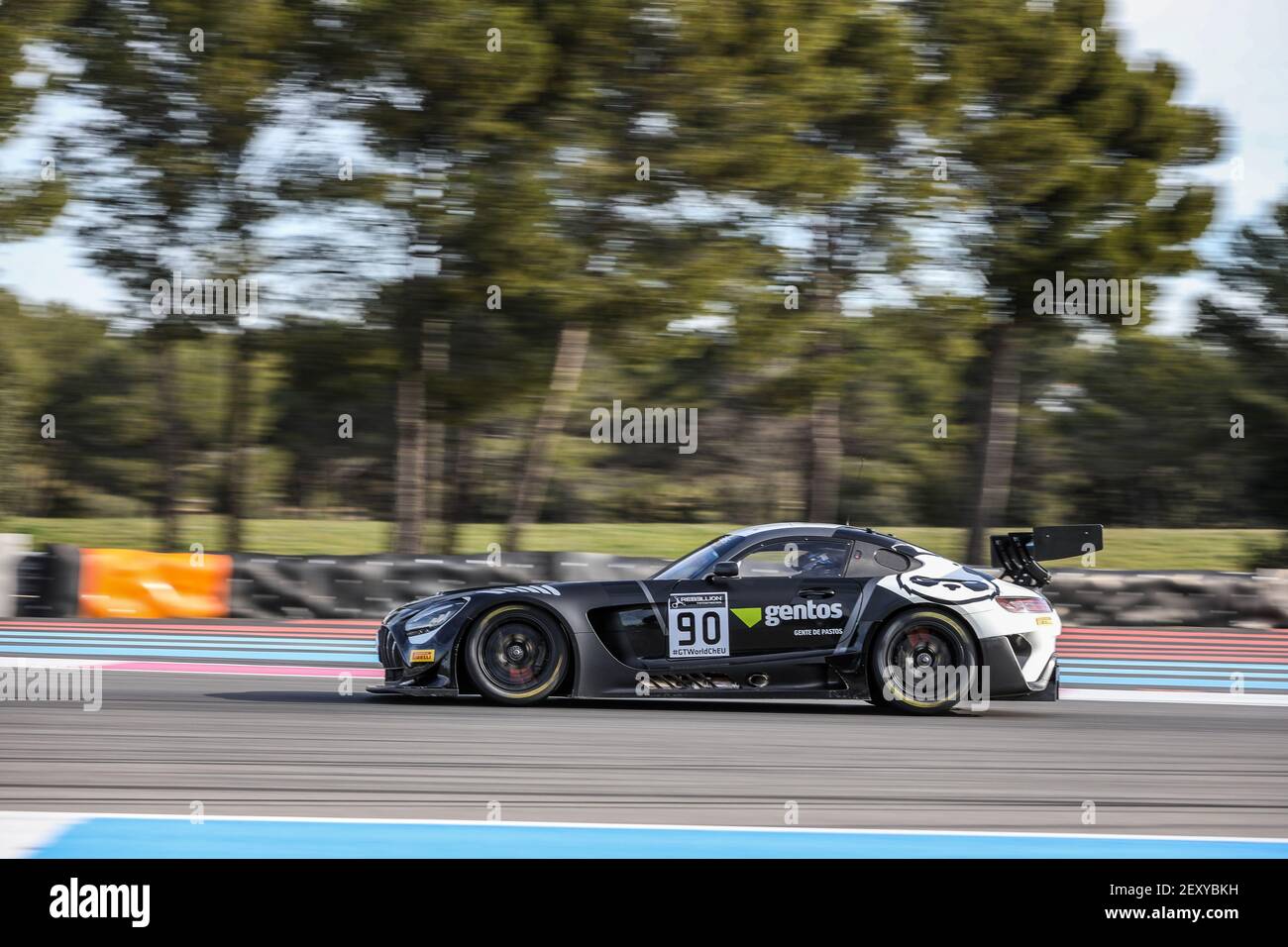 90 Madpanda Motorsport, Mercedes-AMG GT3, acti during the GT World ...