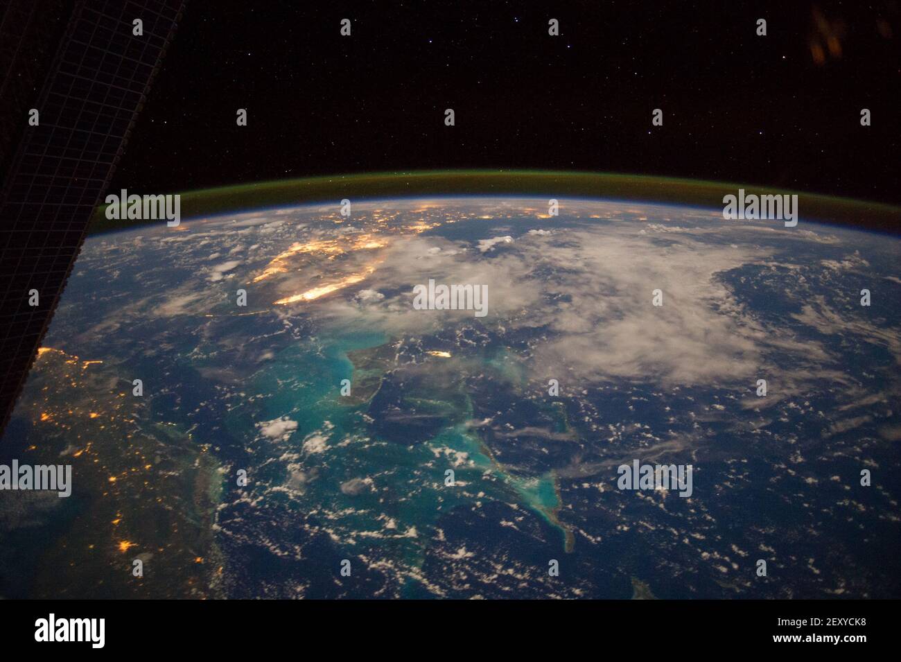 Panorama Earth From Space Station