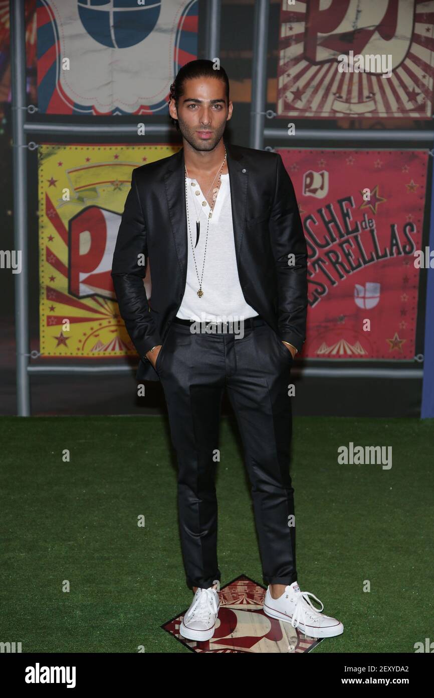 Jason Canela attends the Premios Juventud 2014 at The BankUnited Center ...