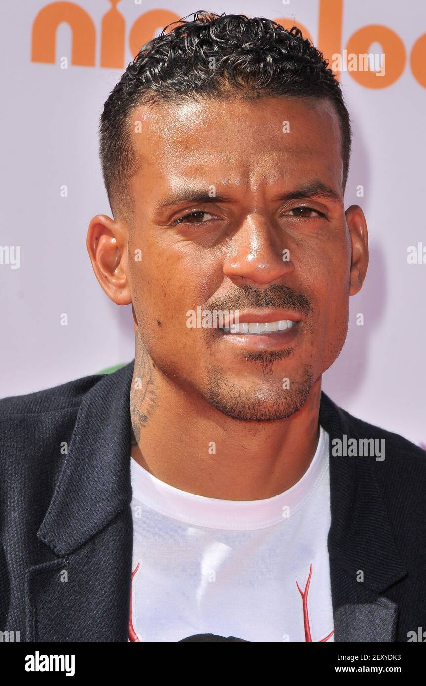 Matt Barnes at the Nickelodeon's Kids Choice Sports 2014 held at UCLA's ...