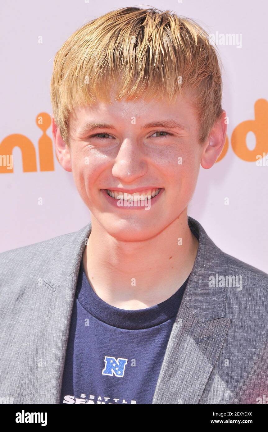 Nathan Gamble at the Nickelodeon's Kids Choice Sports 2014 held at UCLA ...
