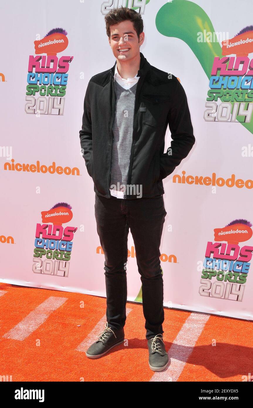 Ben Winchell at the Nickelodeon's Kids Choice Sports 2014 held at UCLA ...