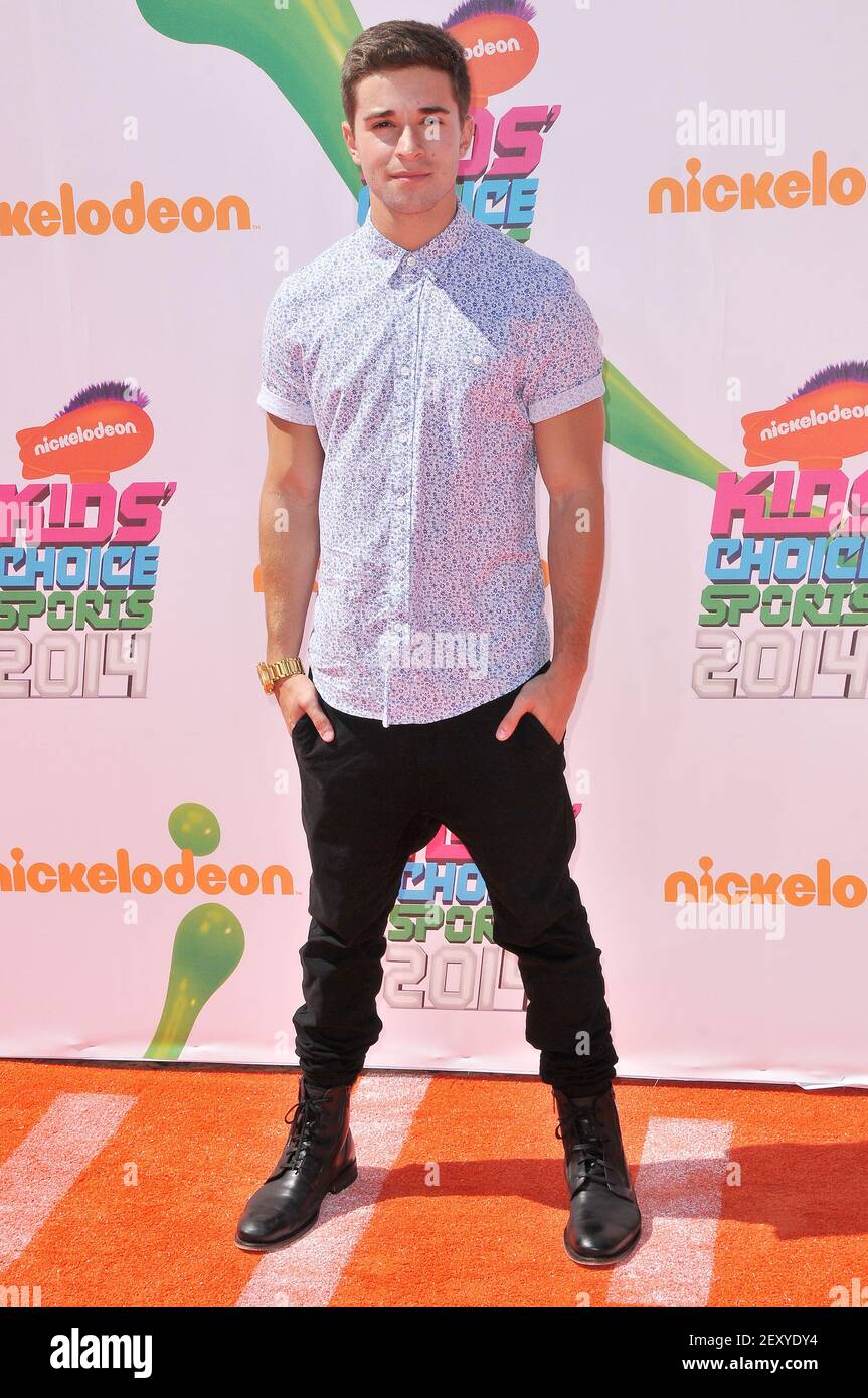 Jake Miller at the Nickelodeon's Kids Choice Sports 2014 held at UCLA's ...