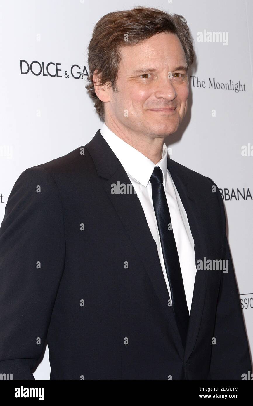 Actor Colin Firth attends the 'Magic In The Moonlight' premiere at the ...