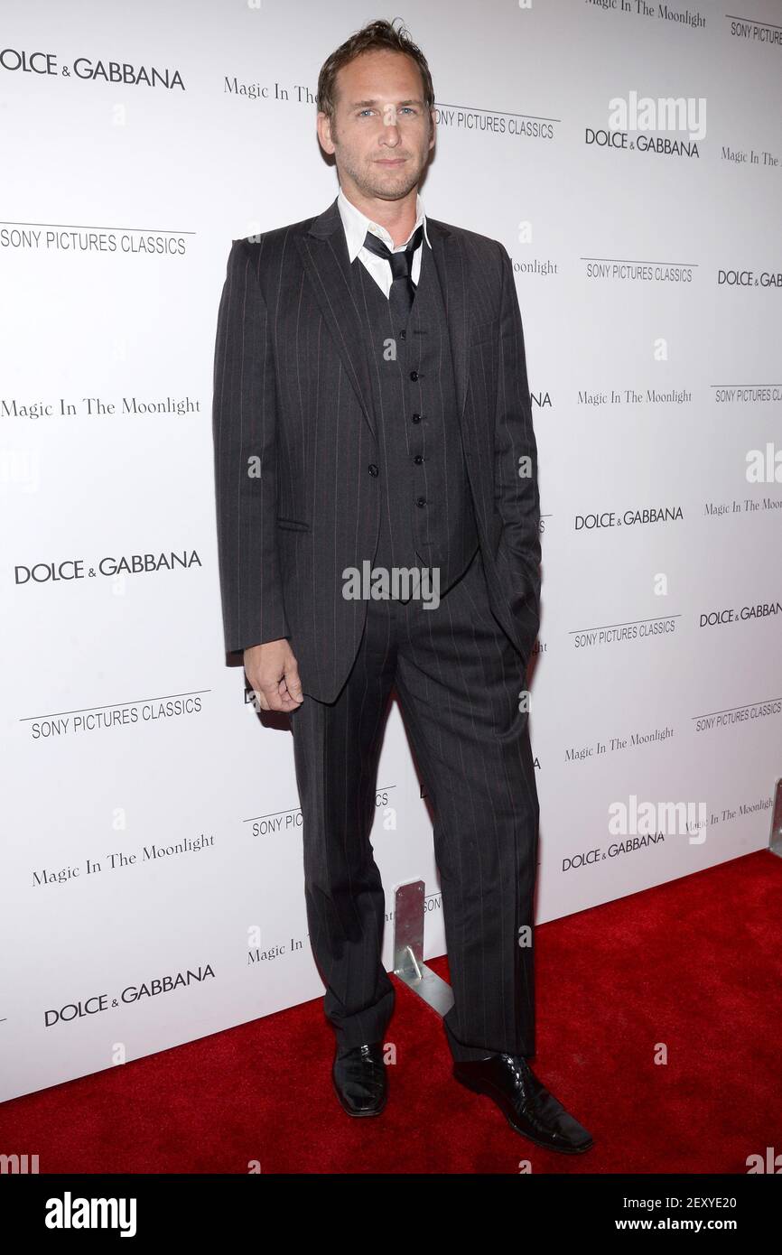 Actor Josh Lucas attends the 'Magic In The Moonlight' premiere at the ...