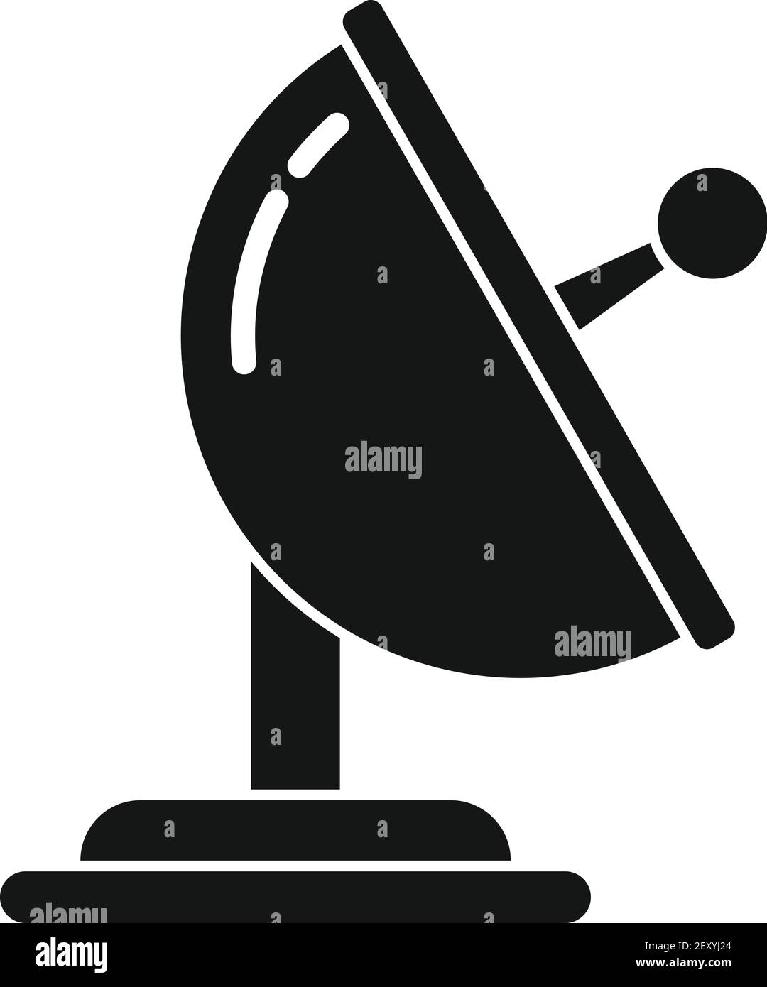Radio ground antenna icon, simple style Stock Vector Image & Art - Alamy