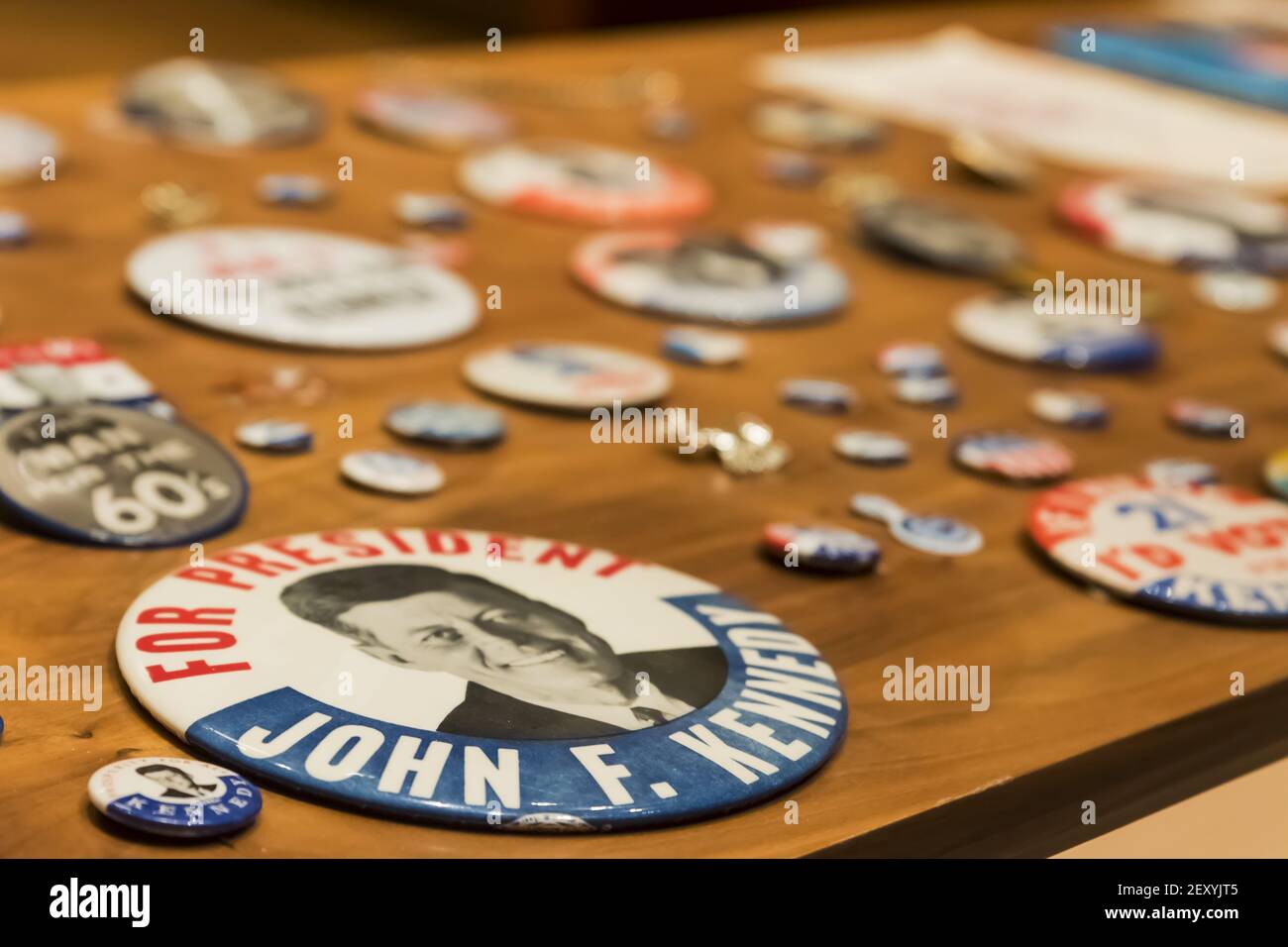 John F Kennedy Presidential Library Stock Photo - Alamy