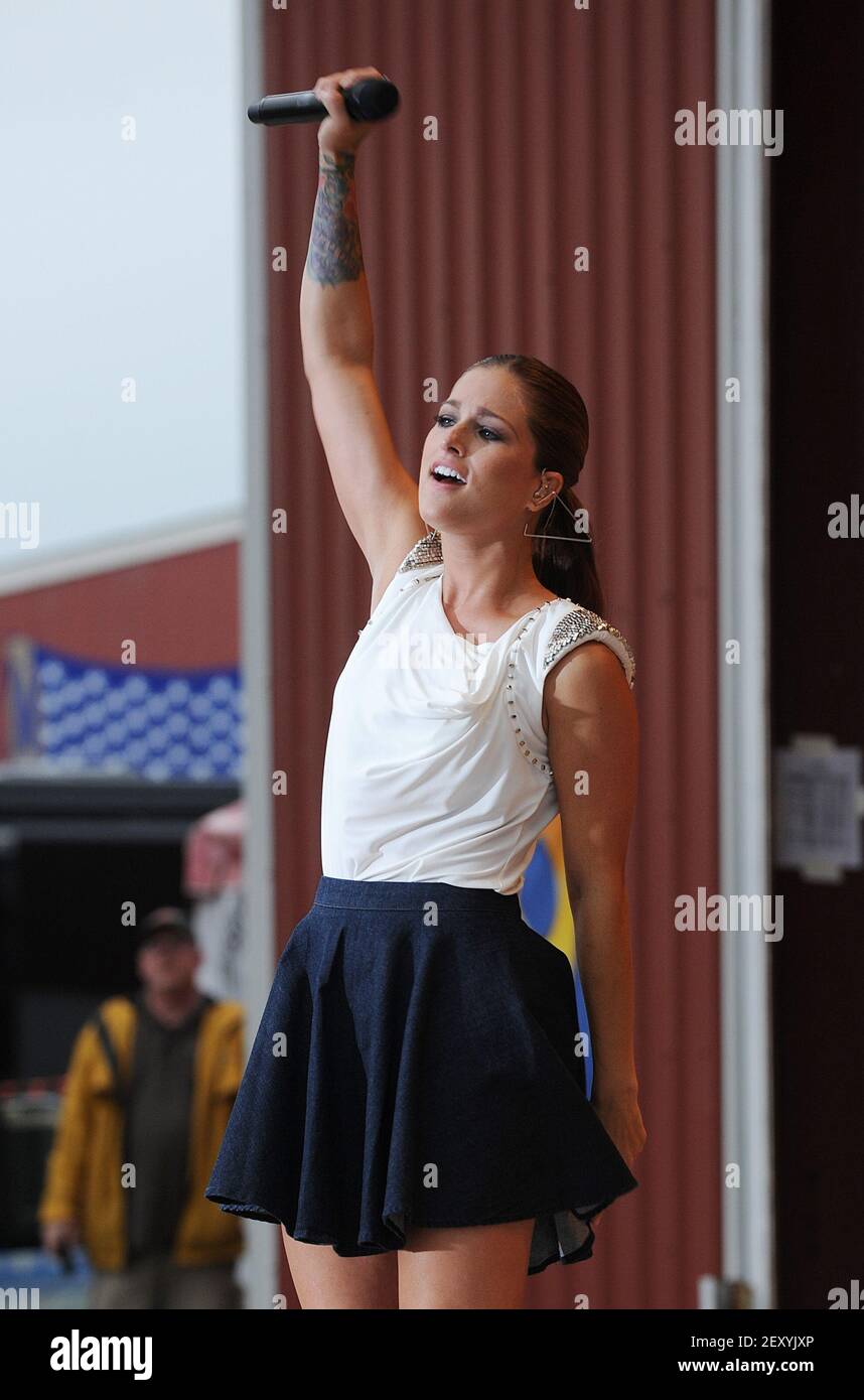 19 July 2014 - Morristown, OH - Singer CASSADEE POPE performs at Day 4 ...