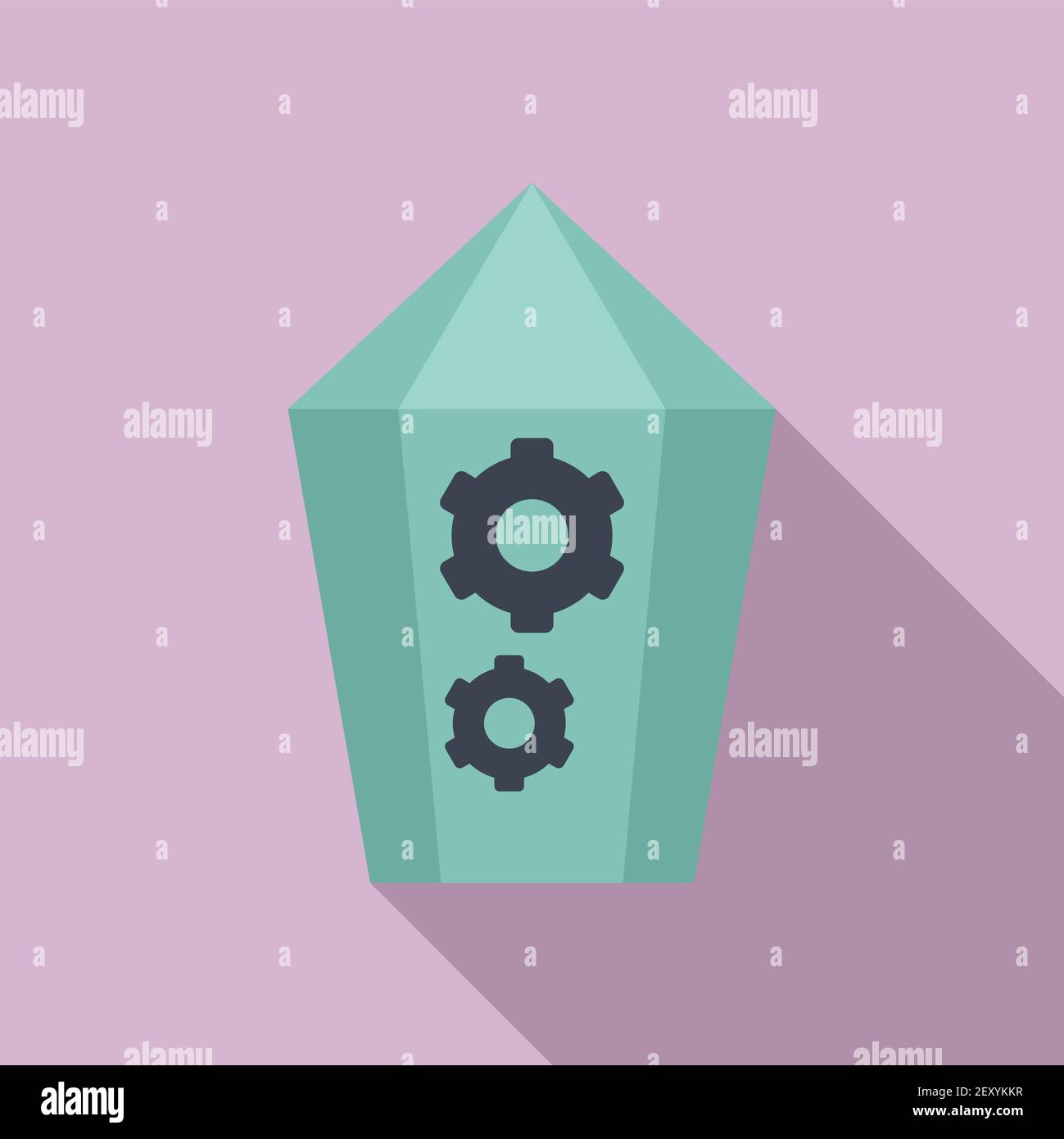 Crystal lattice model Stock Vector Images - Alamy