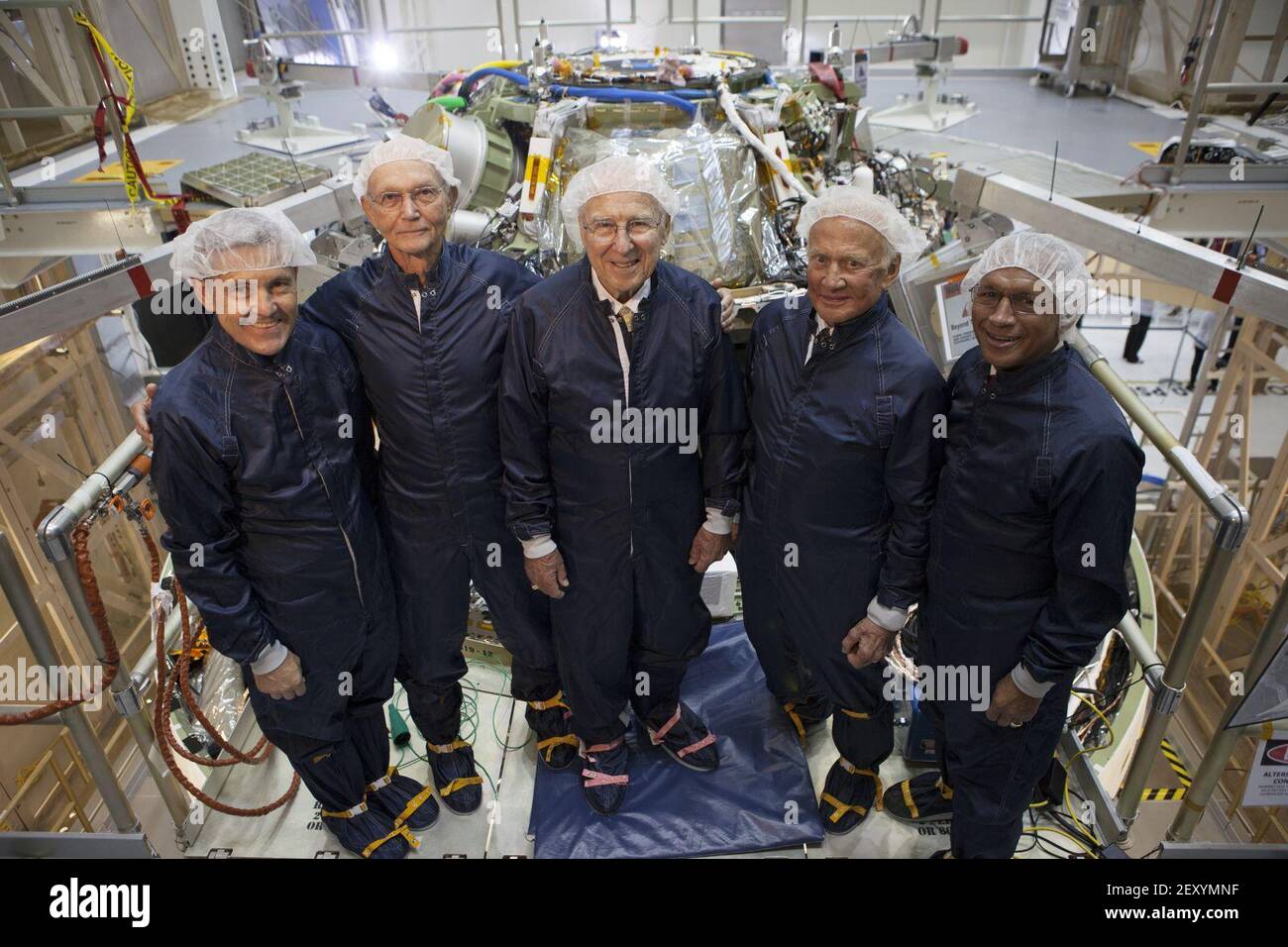 At the Kennedy Space Center in Florida, NASA officials and Apollo ...