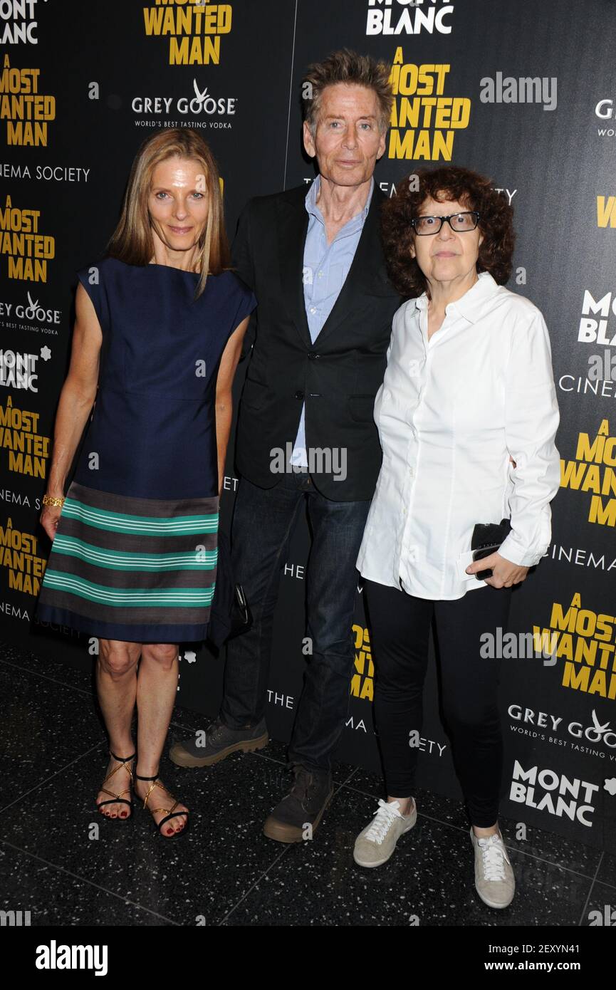 L-R: Sandra Brandt, Calvin Klein, Ingrid Sischy arrives to the A Most ...
