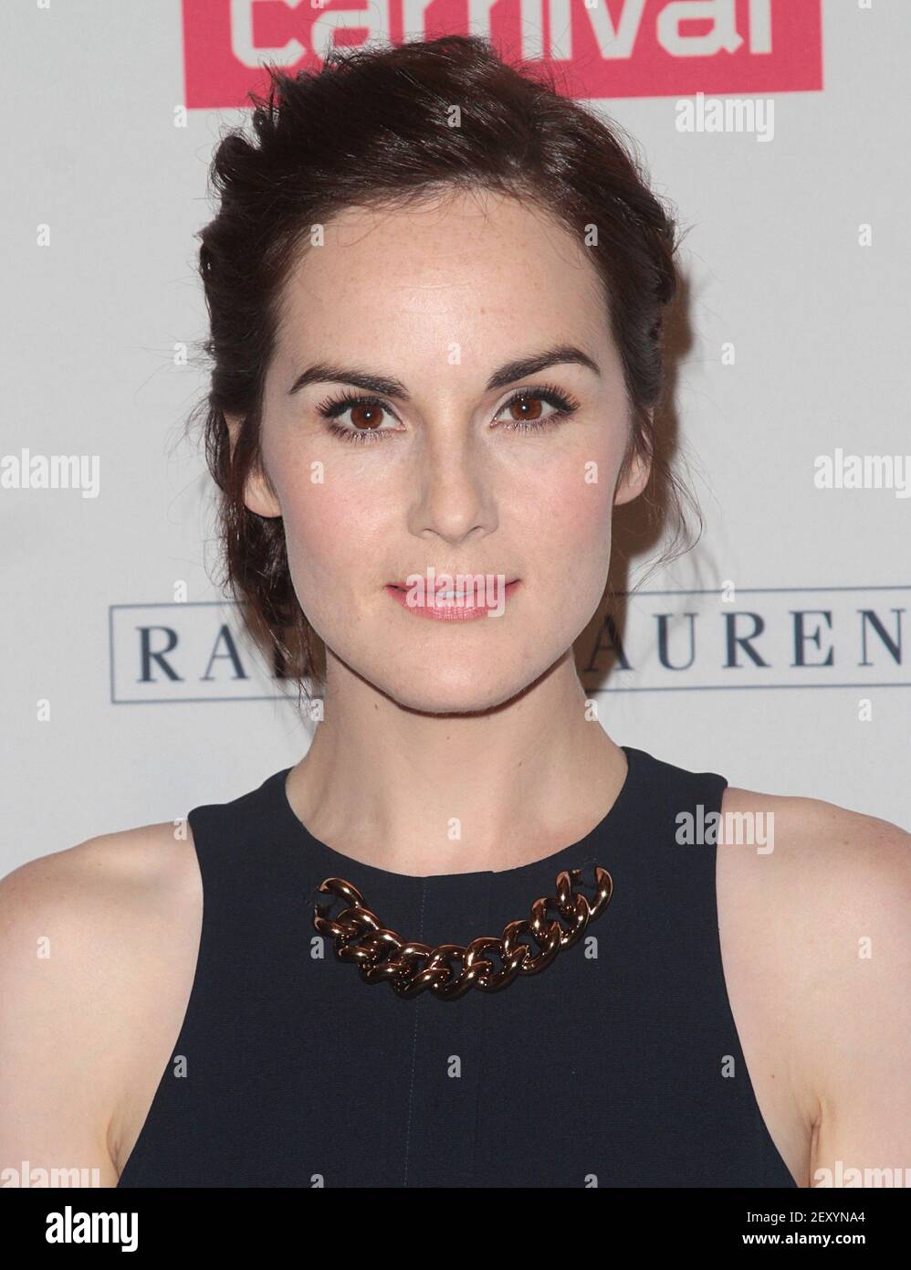 Michelle Dockery attends the Downton Abbey Photo Call held at the ...