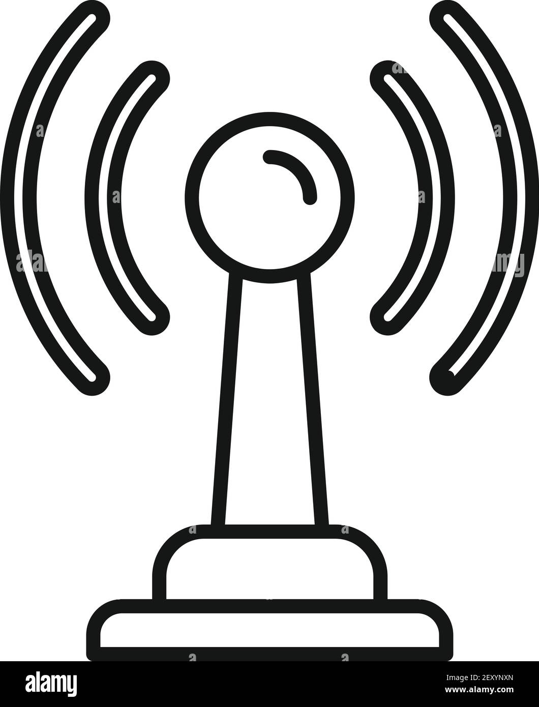 Radio antenna icon, outline style Stock Vector Image & Art - Alamy Radio antenna icon, outline style Stock Vector Image & Art - Alamy
