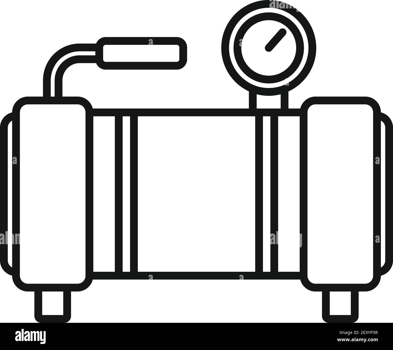 Stand air compressor icon, outline style Stock Vector Image & Art - Alamy