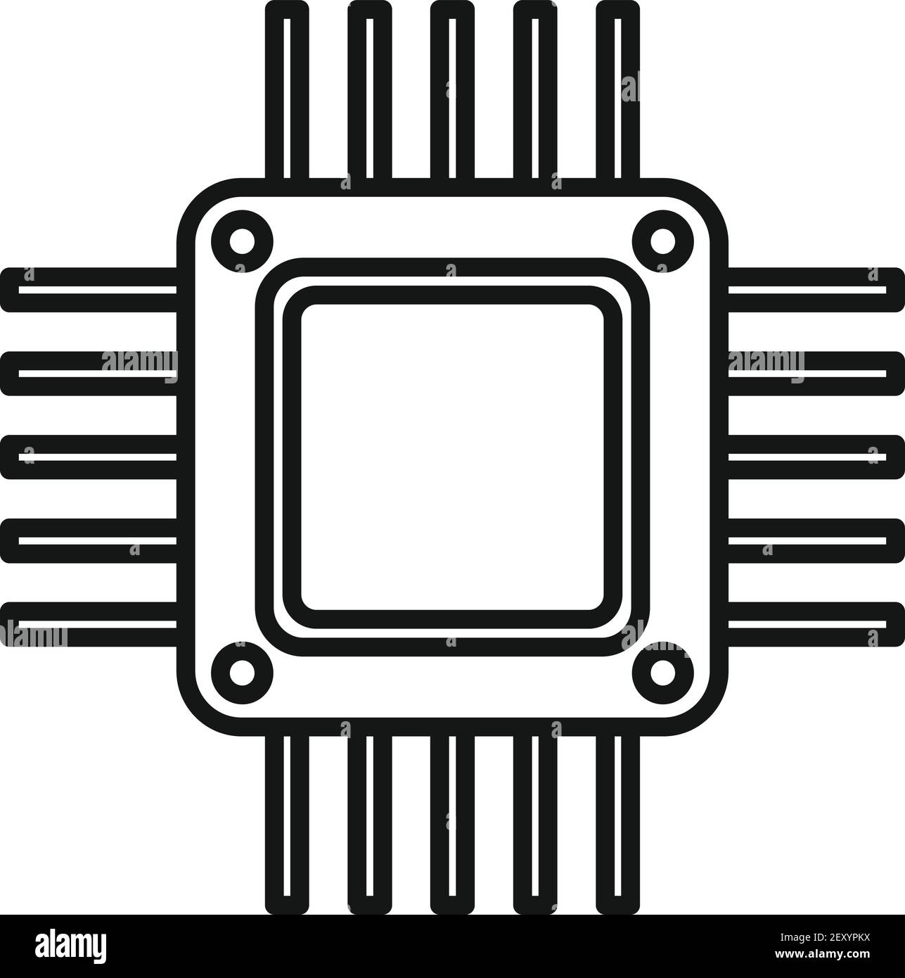 Photo processor Stock Vector Images - Alamy