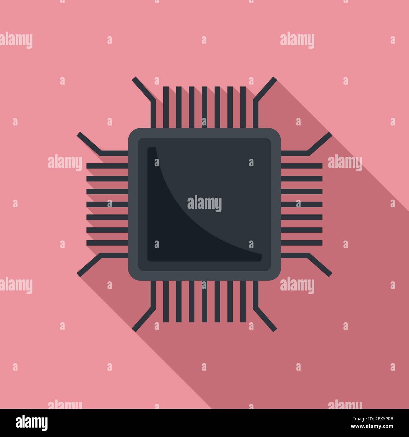 Microprocessor manufacturing Stock Vector Images - Alamy