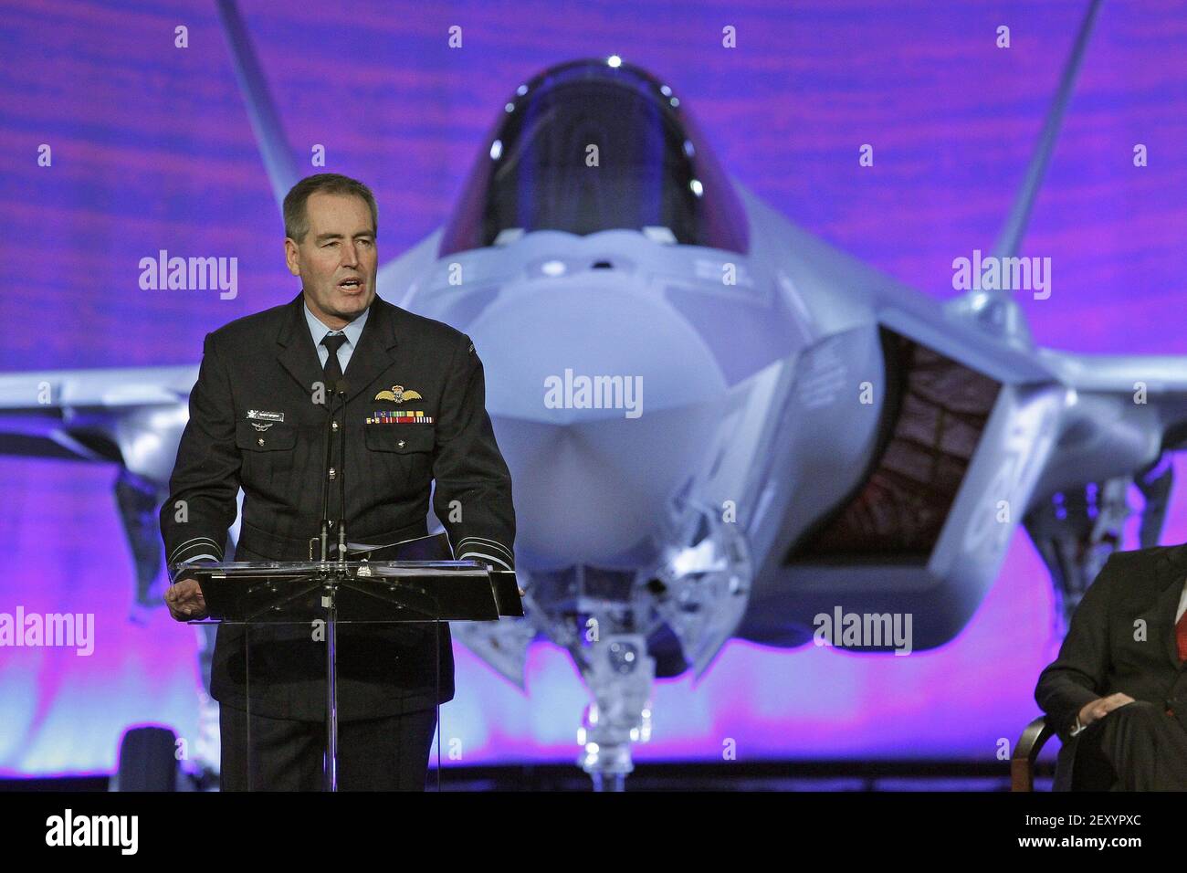 Air Marshal Geoff Brown, chief of the Royal Australian Air Force ...