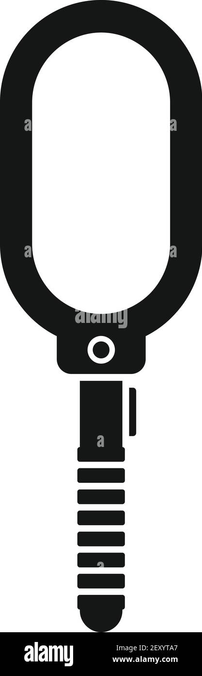 Metal detector device icon, simple style Stock Vector Image & Art - Alamy