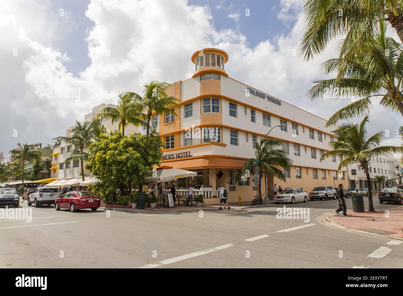 Miami beach building aerial hi-res stock photography and images - Alamy