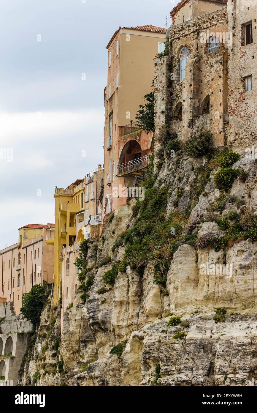 old rustic facade of an house in calabria Stock Photo - Alamy