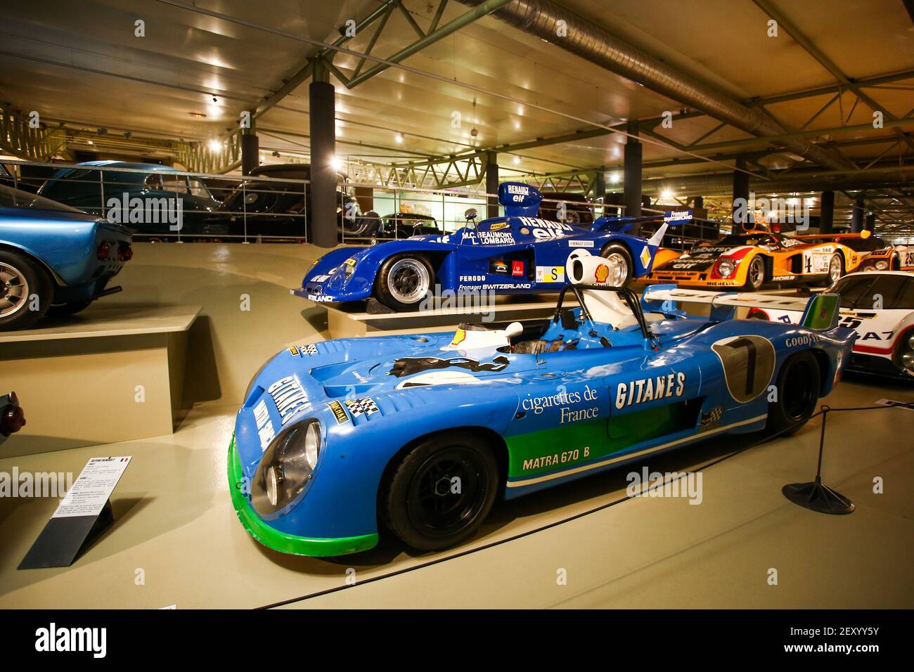 Matra 670 B, Musée des 24 Heures du Mans during the free practice ...