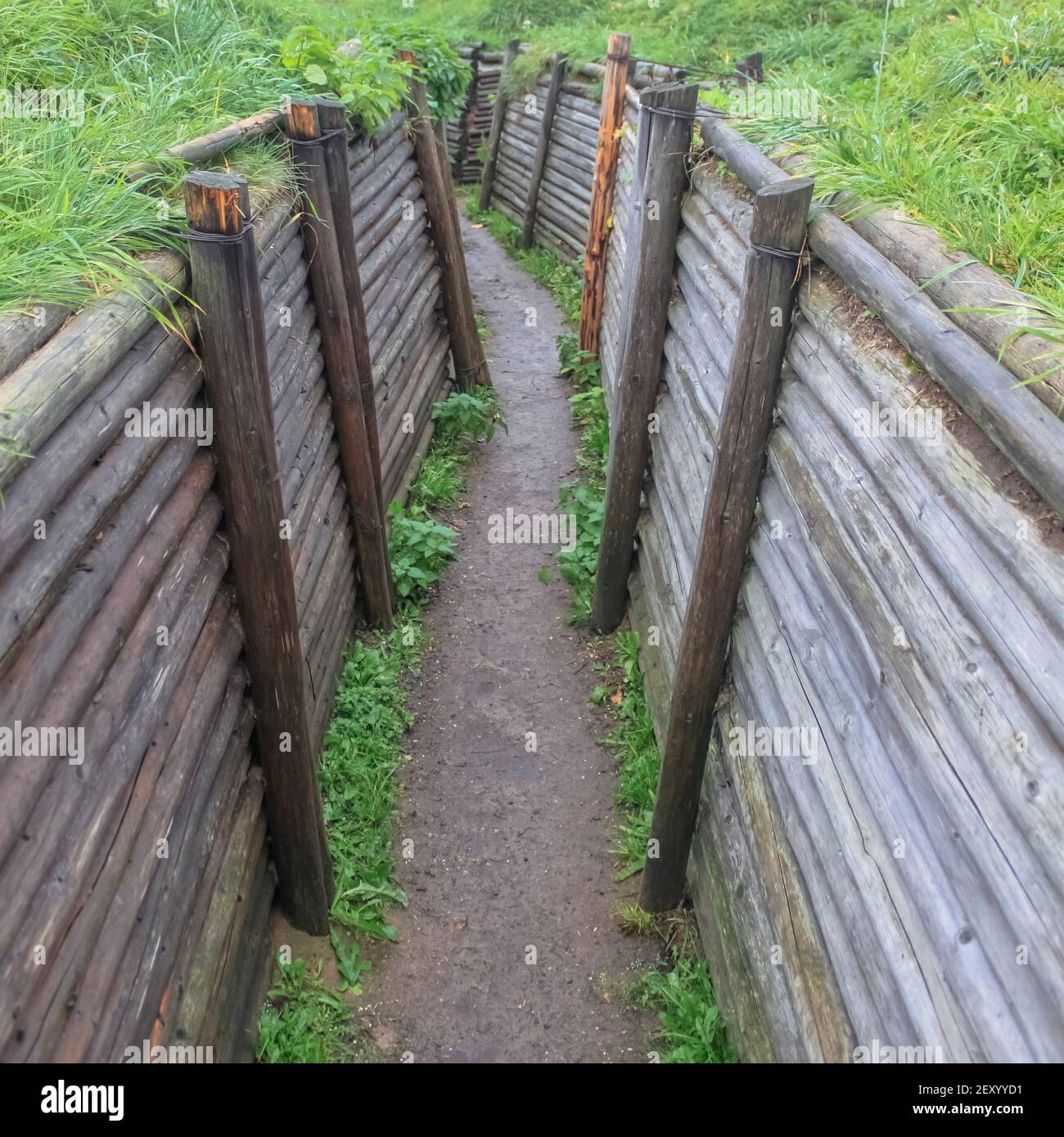 Trench-an artificial structure, a depression in the ground, designed to ...