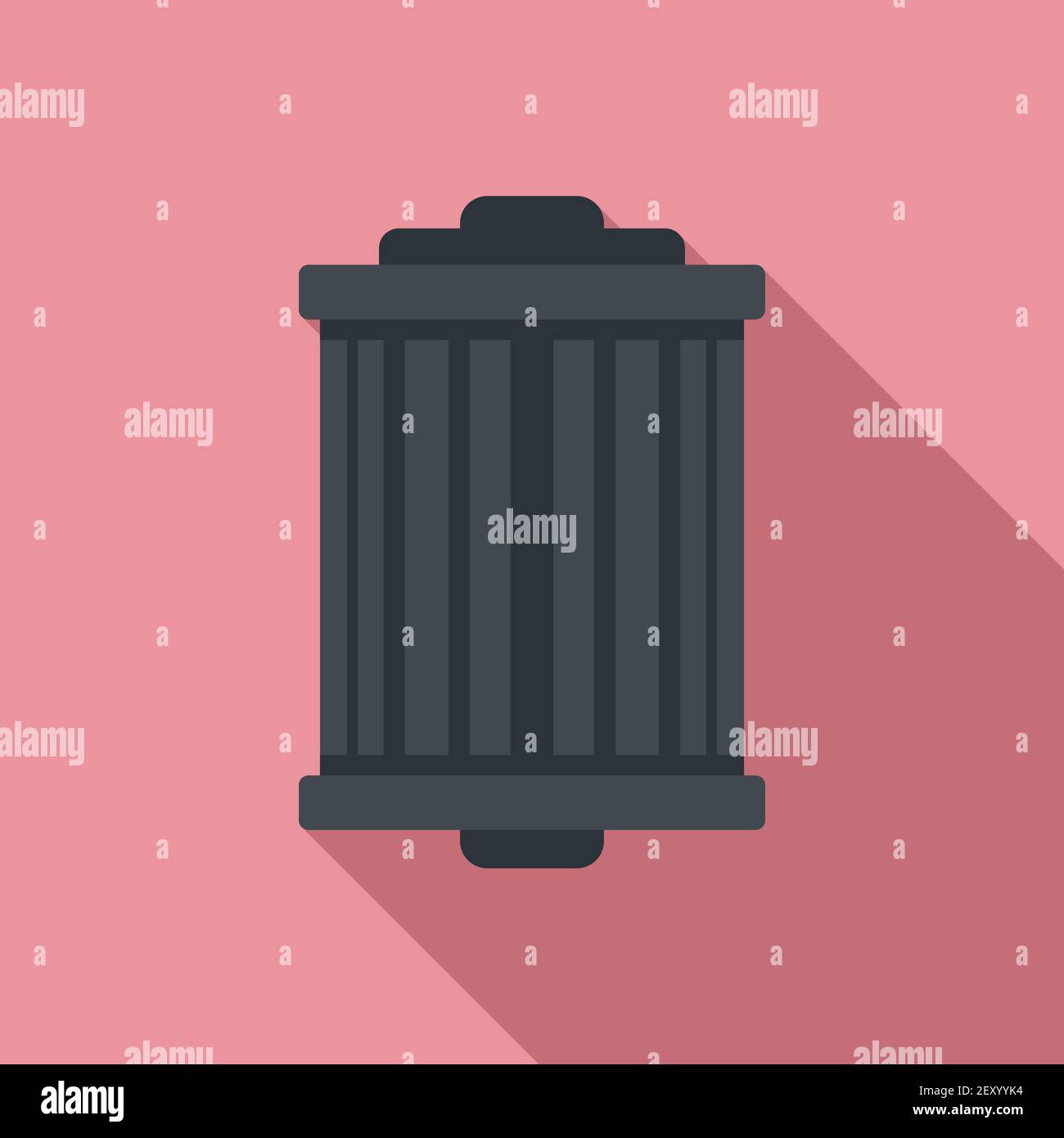 Car air filter icon, flat style Stock Vector Image & Art - Alamy