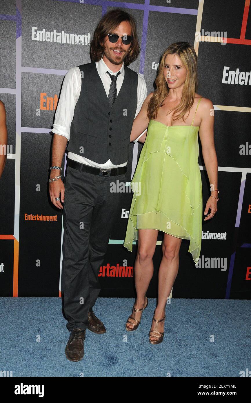 26 July 2014 - San Diego, California - Christopher Backus, Mira Sorvino ...