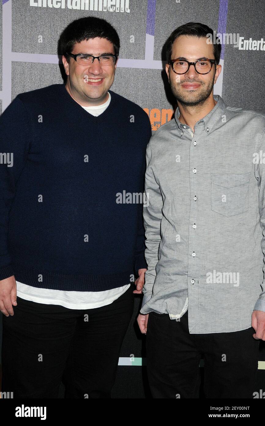 26 July 2014 - San Diego, California - Adam Horowitz, Edward Kitsis ...