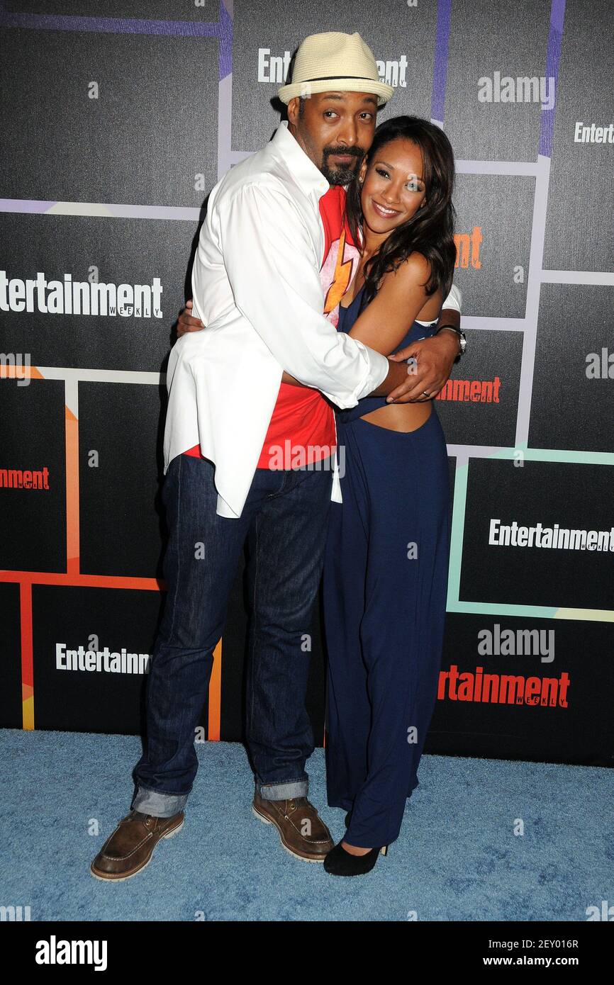 26 July 2014 - San Diego, California - Jesse L. Martin, Candice Patton ...