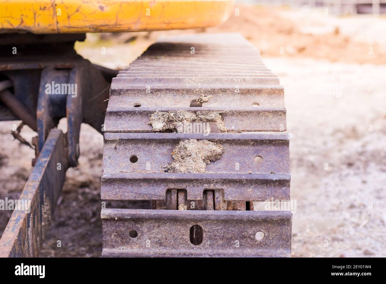 Backhoe with tracks hi-res stock photography and images - Alamy